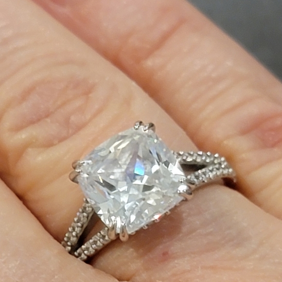 Swarovski | Jewelry | Swarovski Crystal Cocktail Engagement Ring ...
